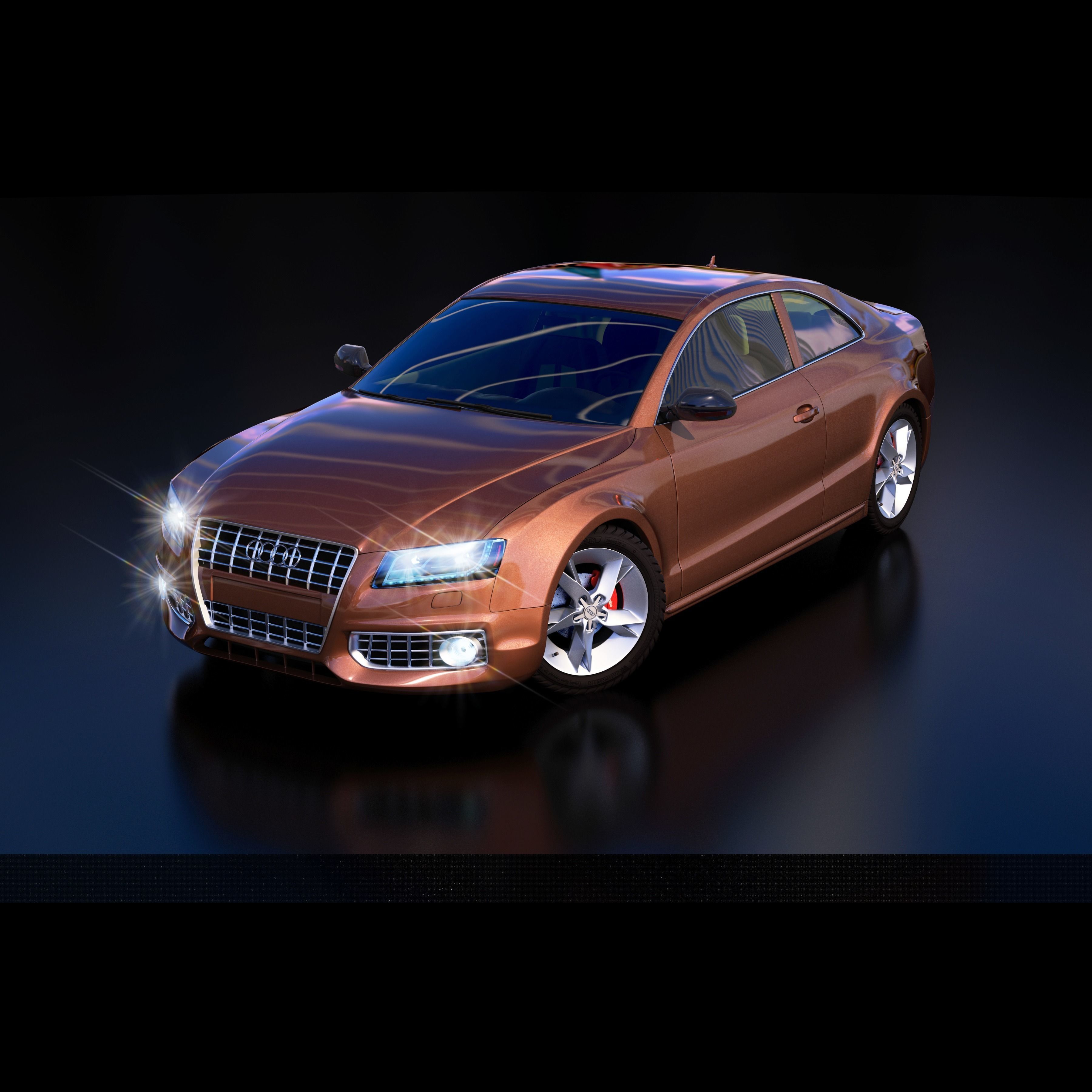 Audi A5 3D model | CGTrader
