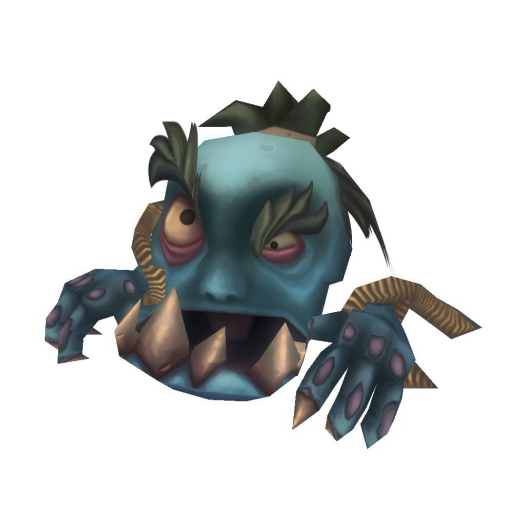 3D model Micro Hero and Monster Set - Low Poly Hand Painted VR / AR ...