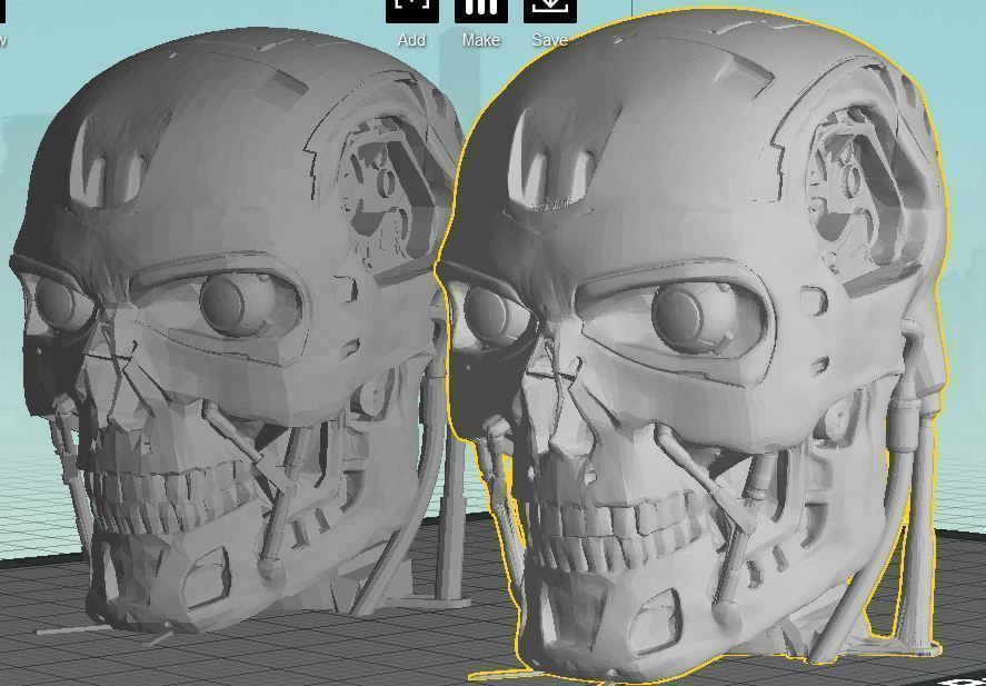 T800 Smooth Hi-Res free 3D model 3D printable | CGTrader