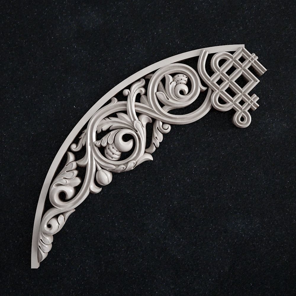 Decor arch 3D model 3D printable | CGTrader