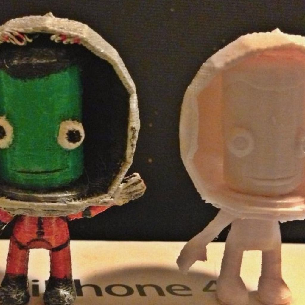 Kerbal Figurine Waving Pose free 3D model 3D printable | CGTrader