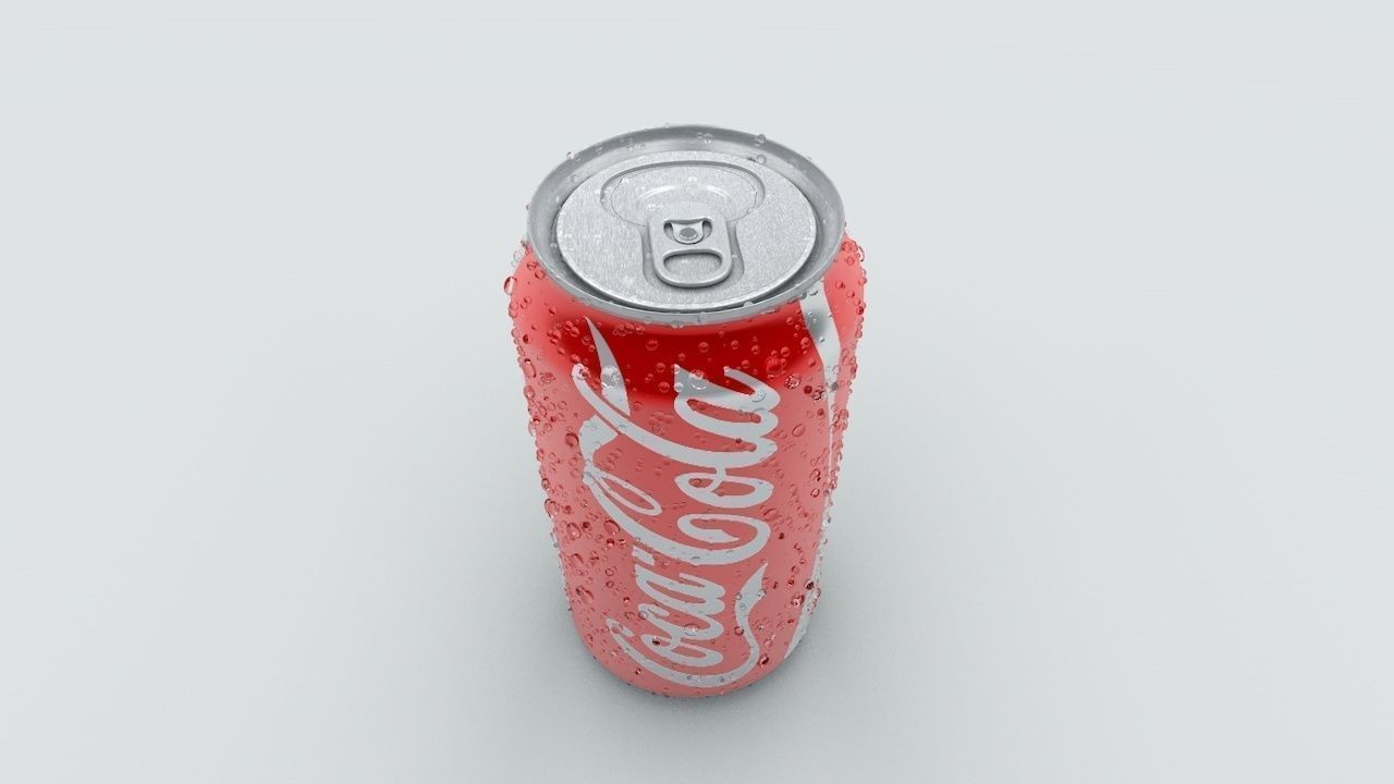 Coke Can 3D Model C4D - CGTrader.com
