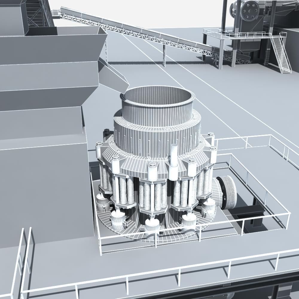 Mining Machinery 3D model | CGTrader