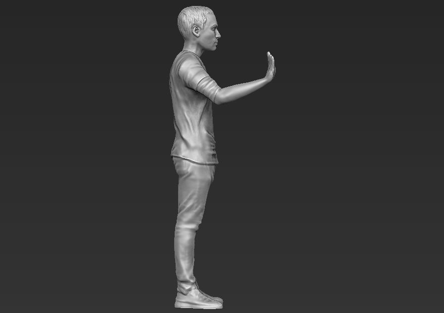 Sheldon Cooper Big Bang Theory 3D printing ready stl obj formats 3D ...