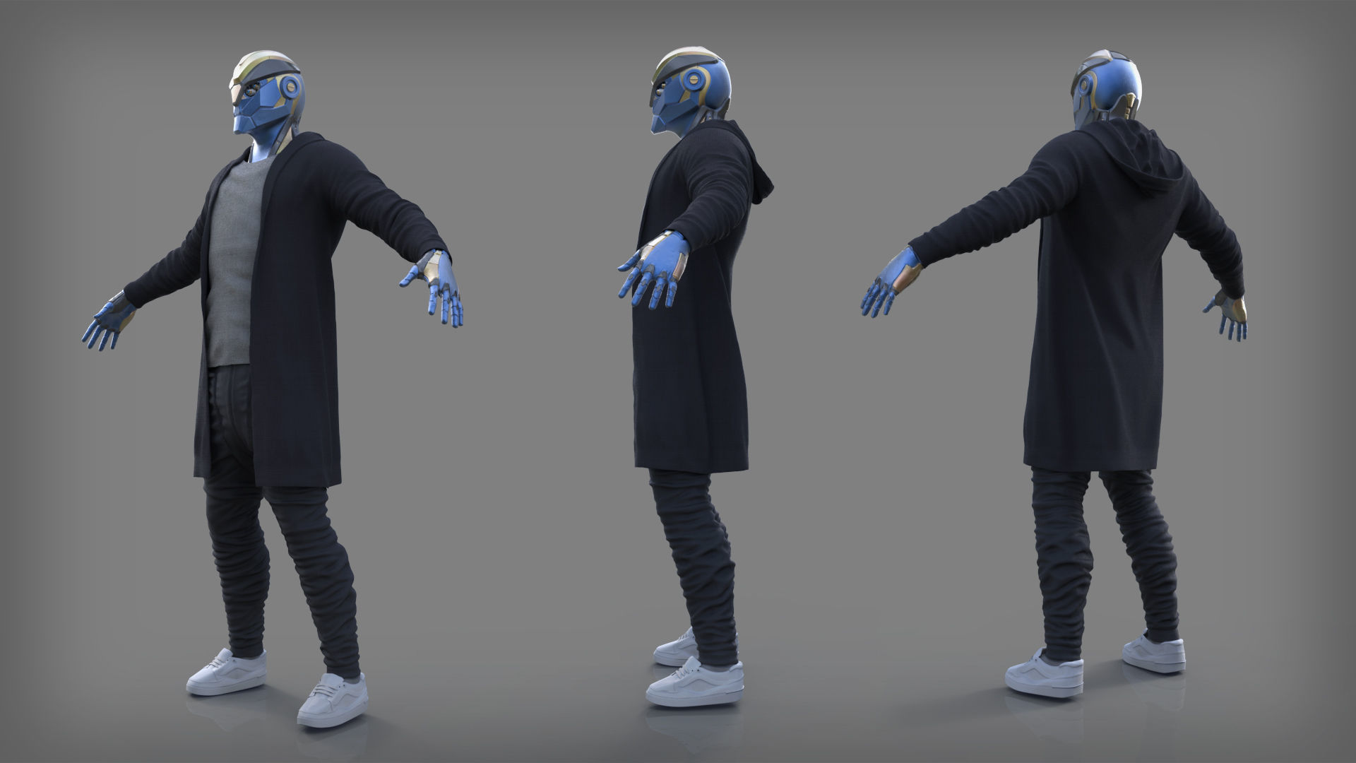 Mech character 3D model | CGTrader