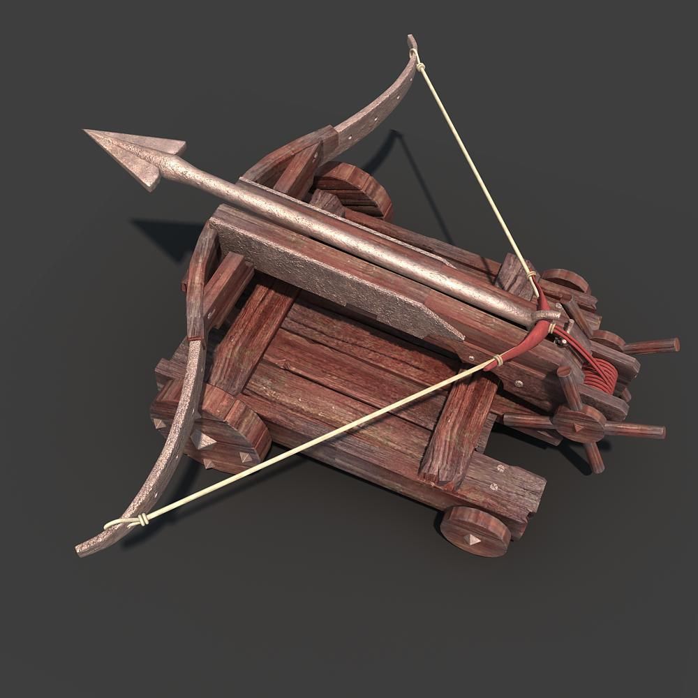 Ballista 3D Model MAX OBJ FBX | CGTrader.com