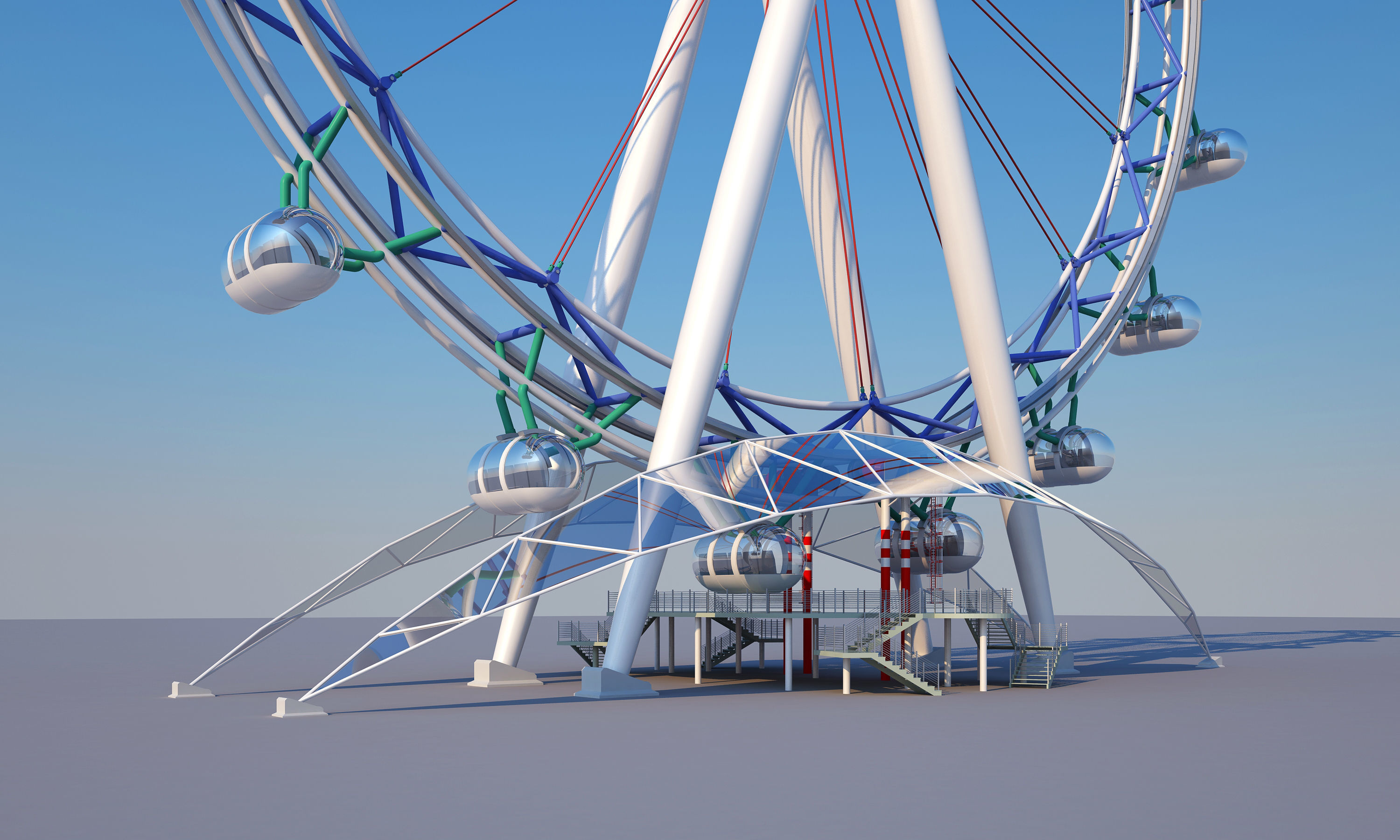 Ferris Wheel 3D model | CGTrader