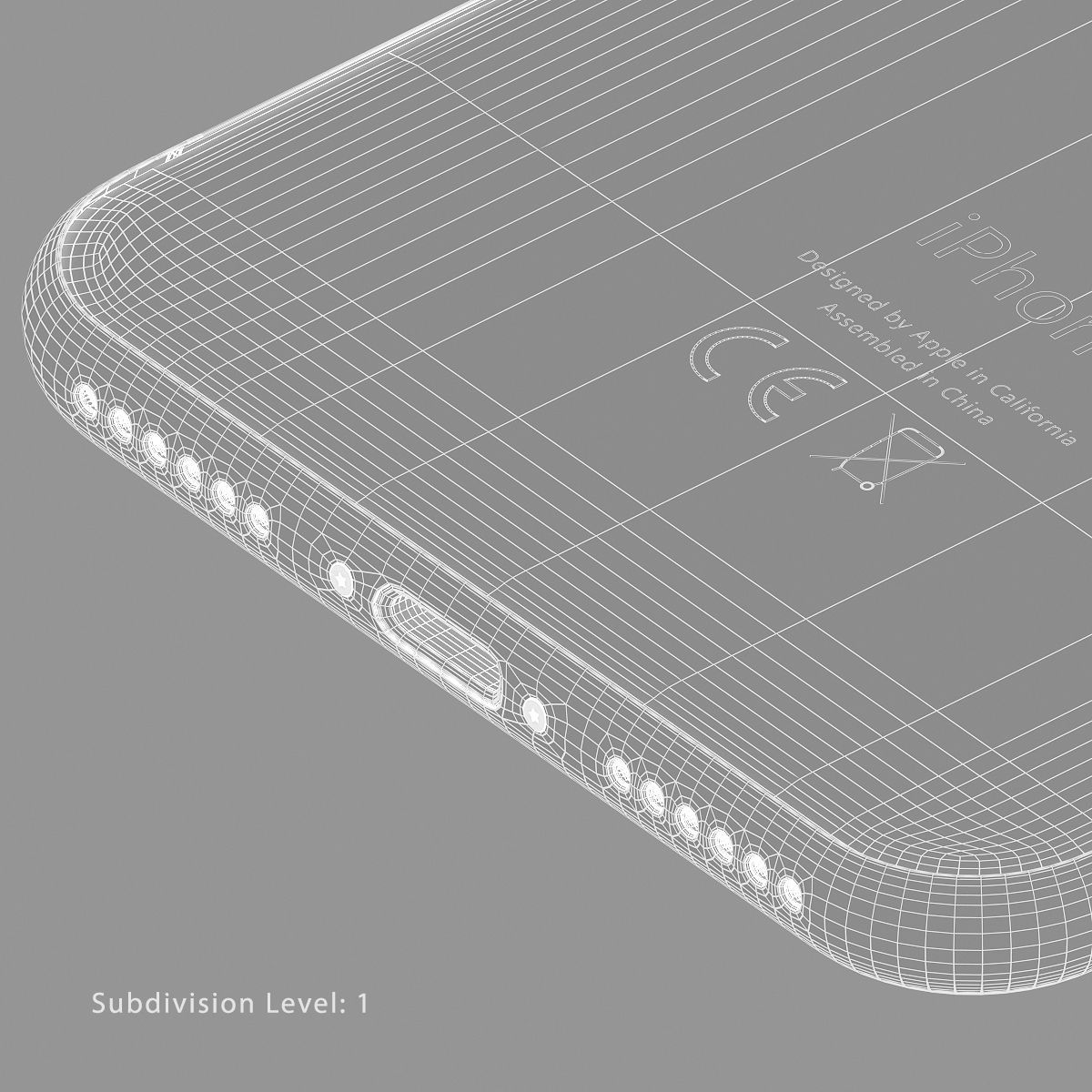 3D model Apple iPhone X VR / AR / low-poly | CGTrader