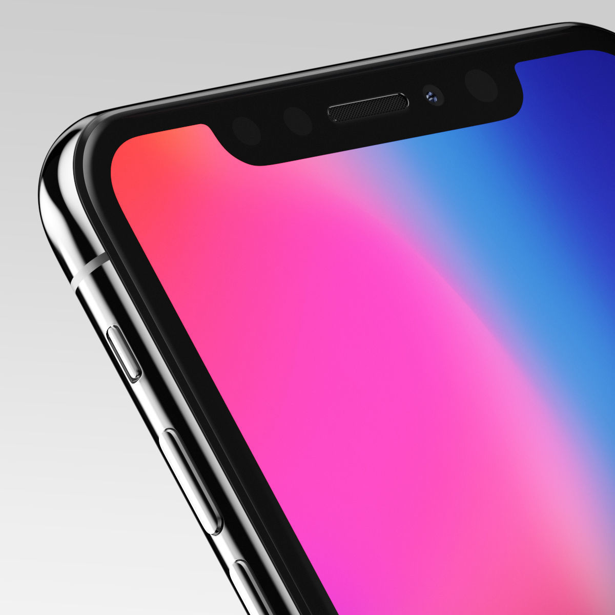 3D model Apple iPhone X VR / AR / low-poly | CGTrader