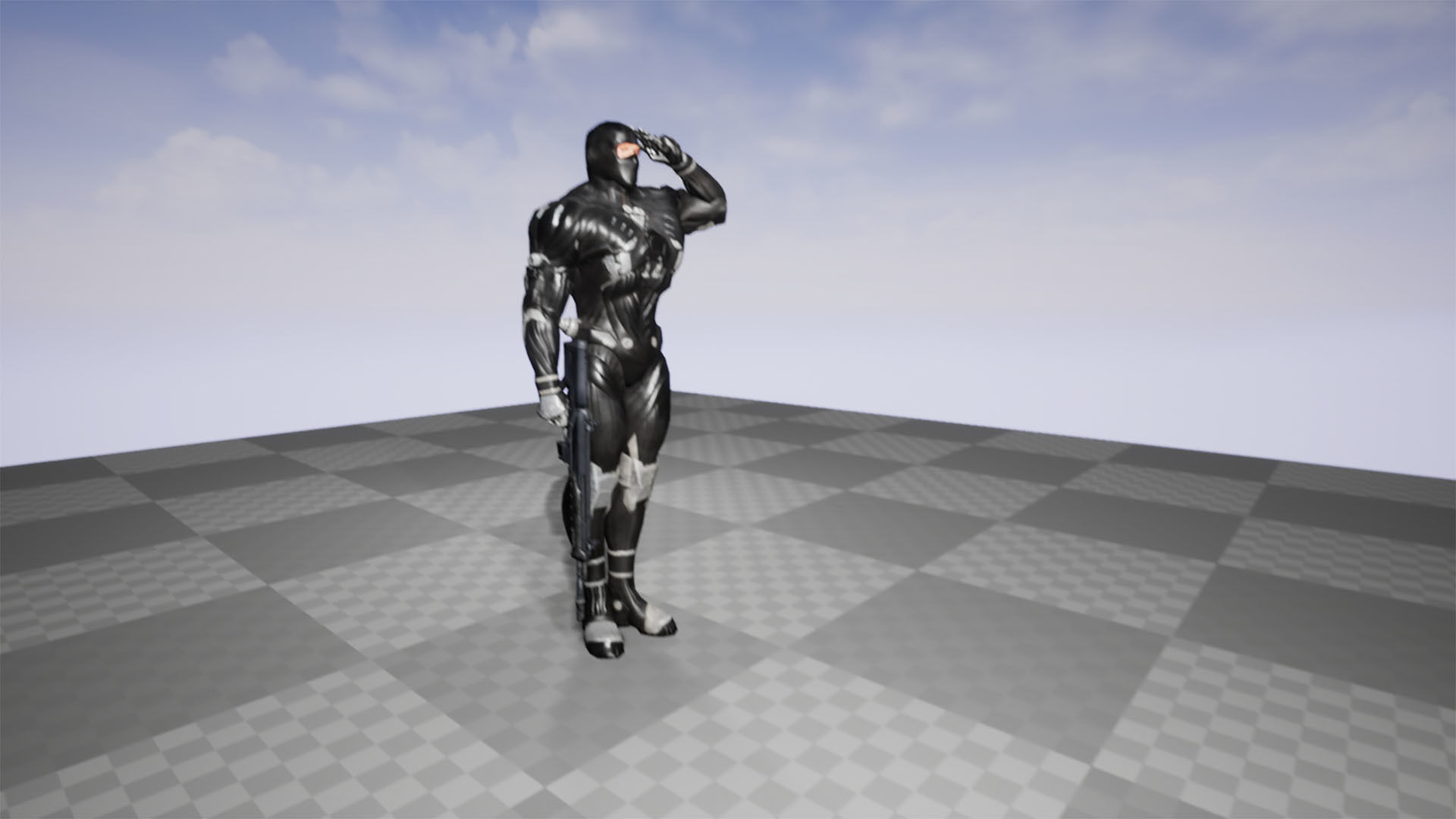 3D model Super Soldier VR / AR / low-poly rigged animated | CGTrader