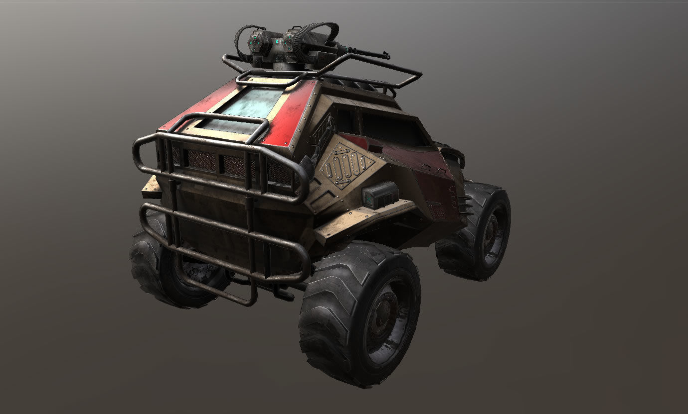 3D model Thunder HG1B VR / AR / low-poly | CGTrader