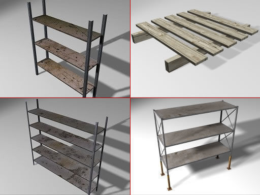 3D model Storage Models VR / AR / low-poly | CGTrader