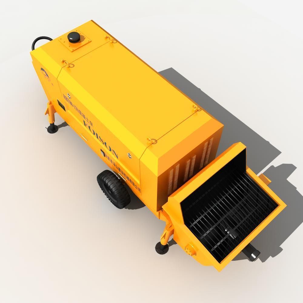 Concrete Pump 3D model | CGTrader