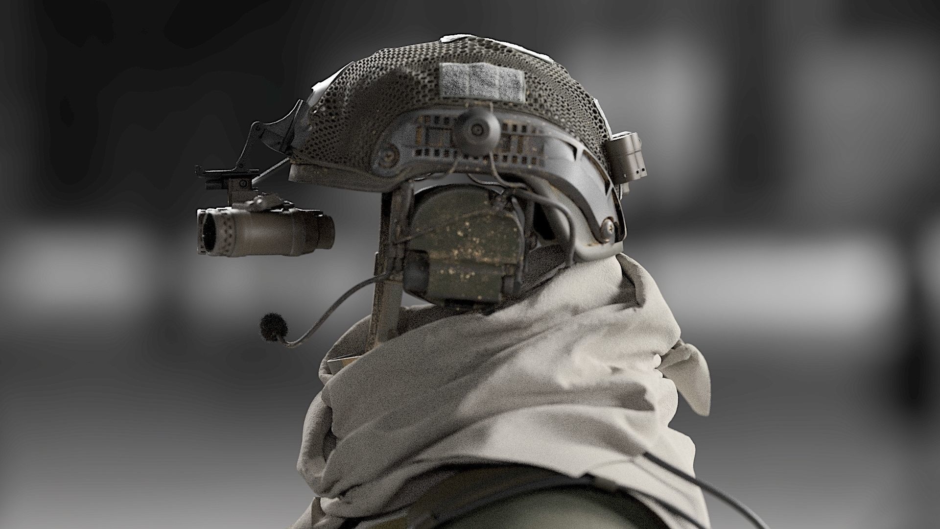SOLDIER High Poly equipment 3D model | CGTrader