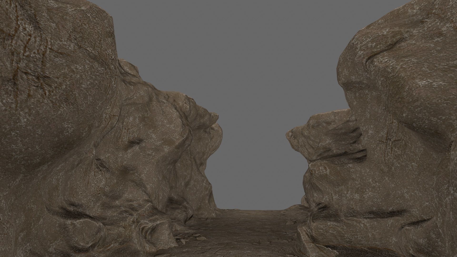 3D model canyon VR / AR / low-poly | CGTrader