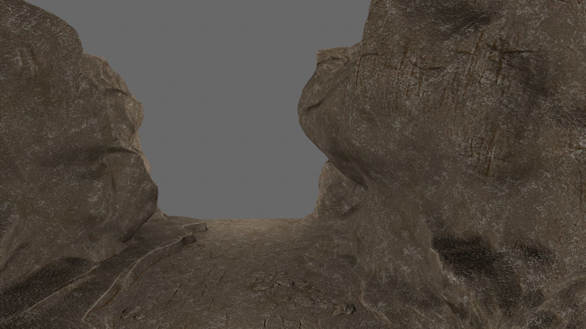 3D model canyon VR / AR / low-poly | CGTrader