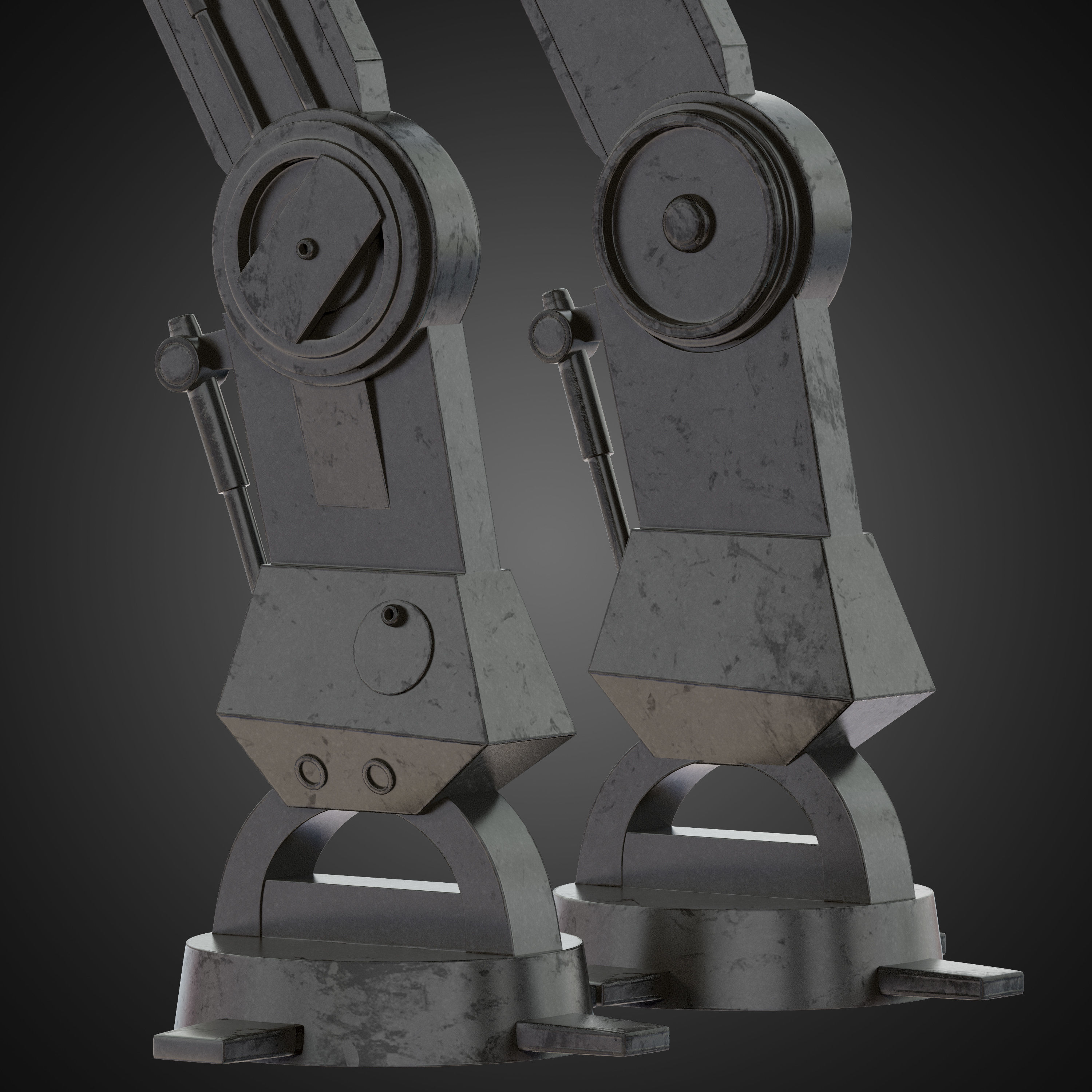 AT-M6 Star Wars All Terrain MegaCaliber Six 3D model | CGTrader
