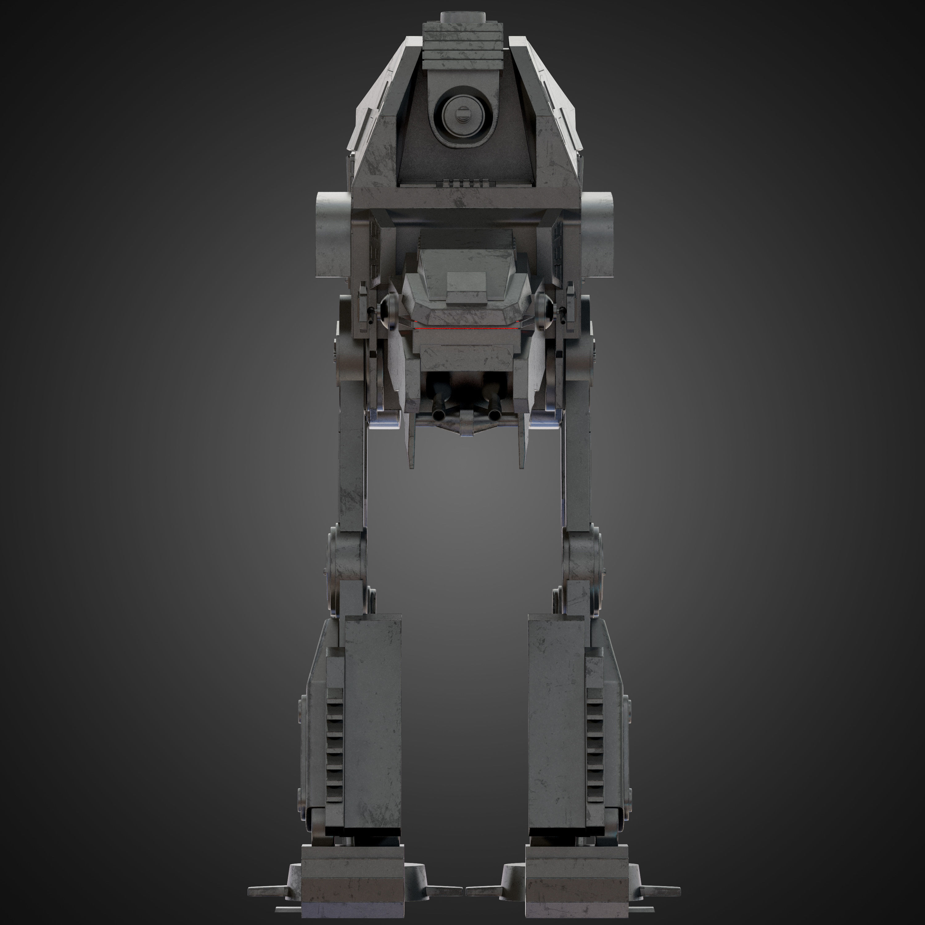 AT-M6 Star Wars All Terrain MegaCaliber Six 3D model | CGTrader