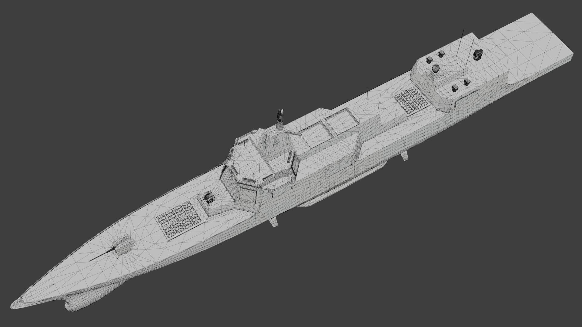 Type 055 Class Destroyer 3D model | CGTrader