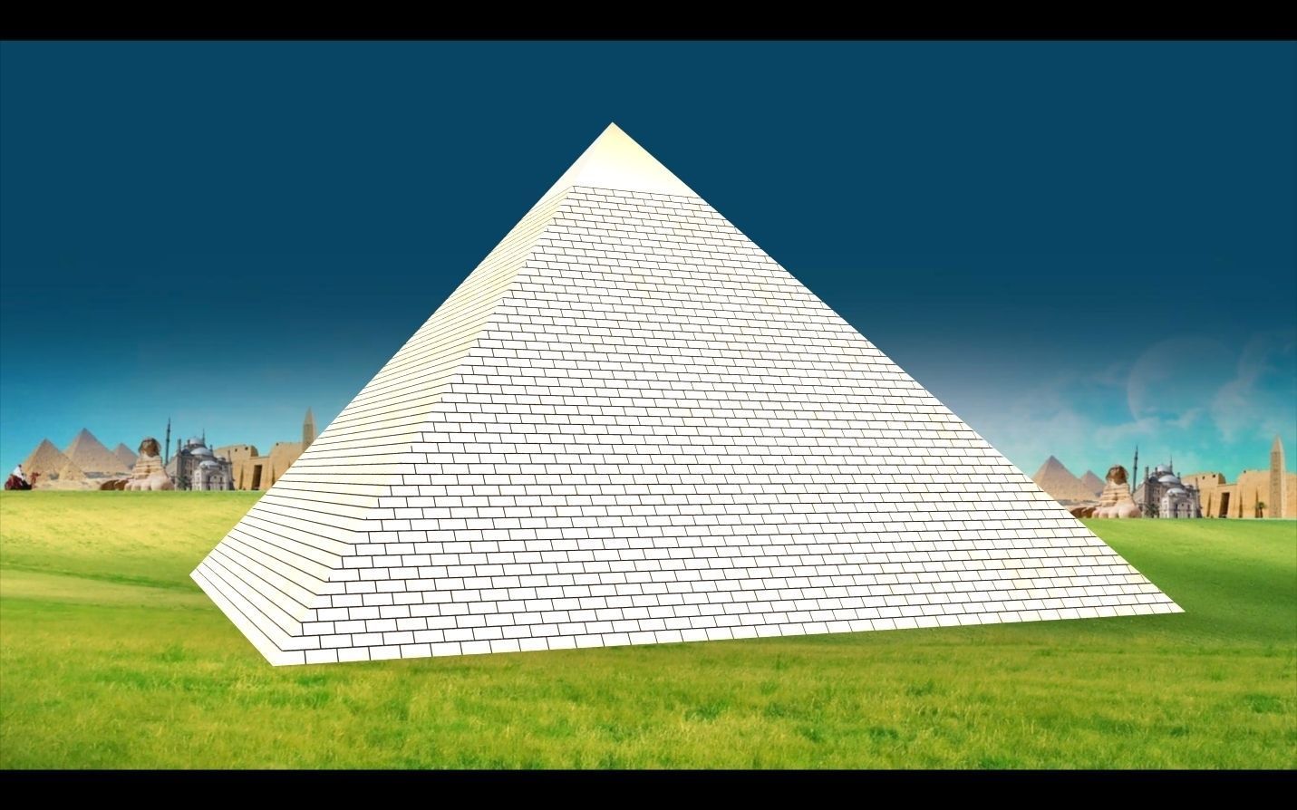 Pyramid a relief model free 3D model | CGTrader