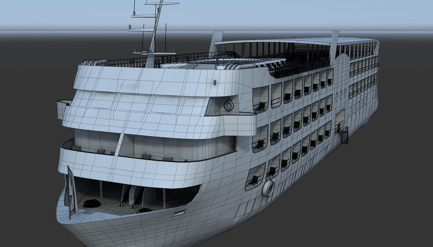 Cruise Ship 3D model | CGTrader