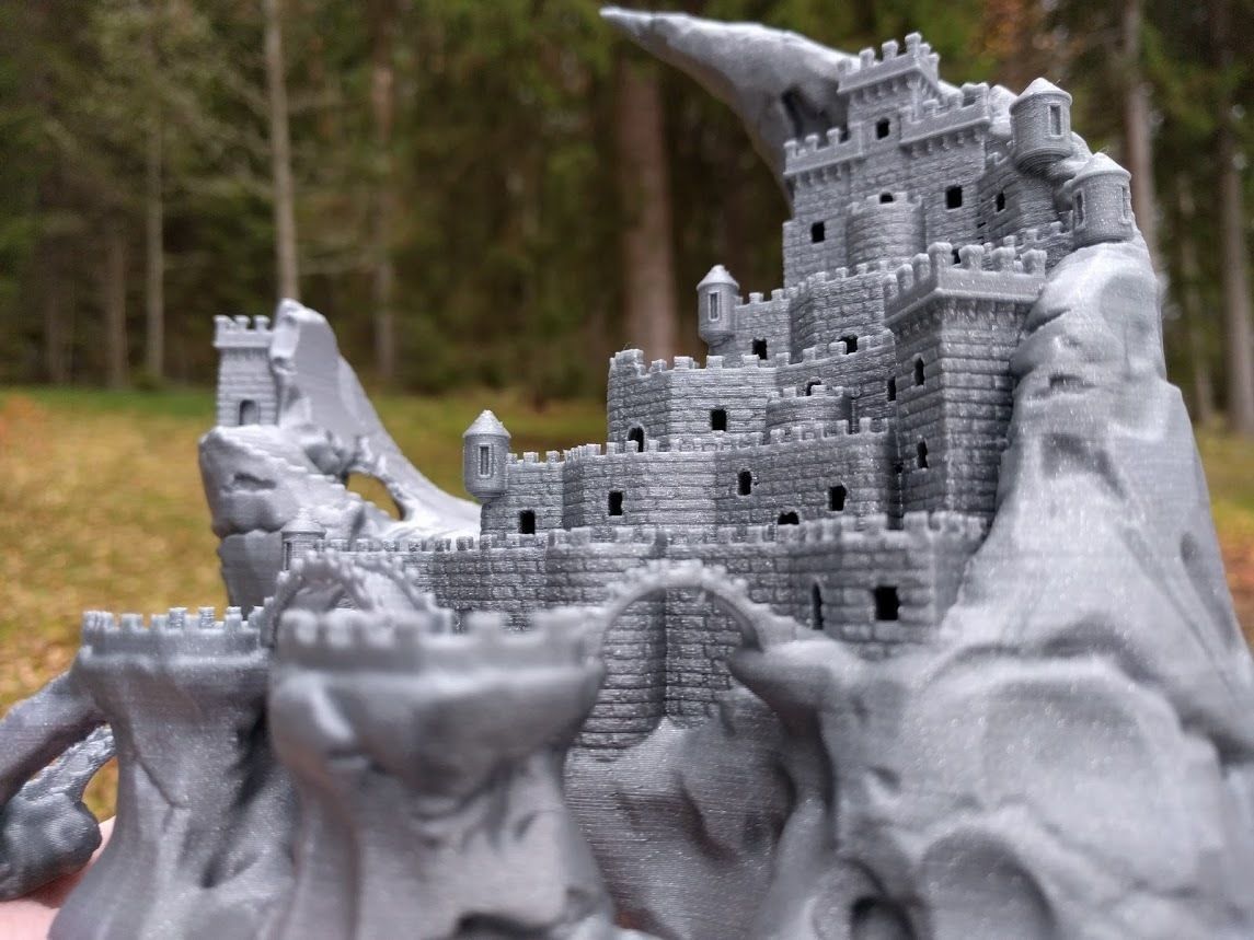 Fortress of the Crescent 3D model 3D printable | CGTrader