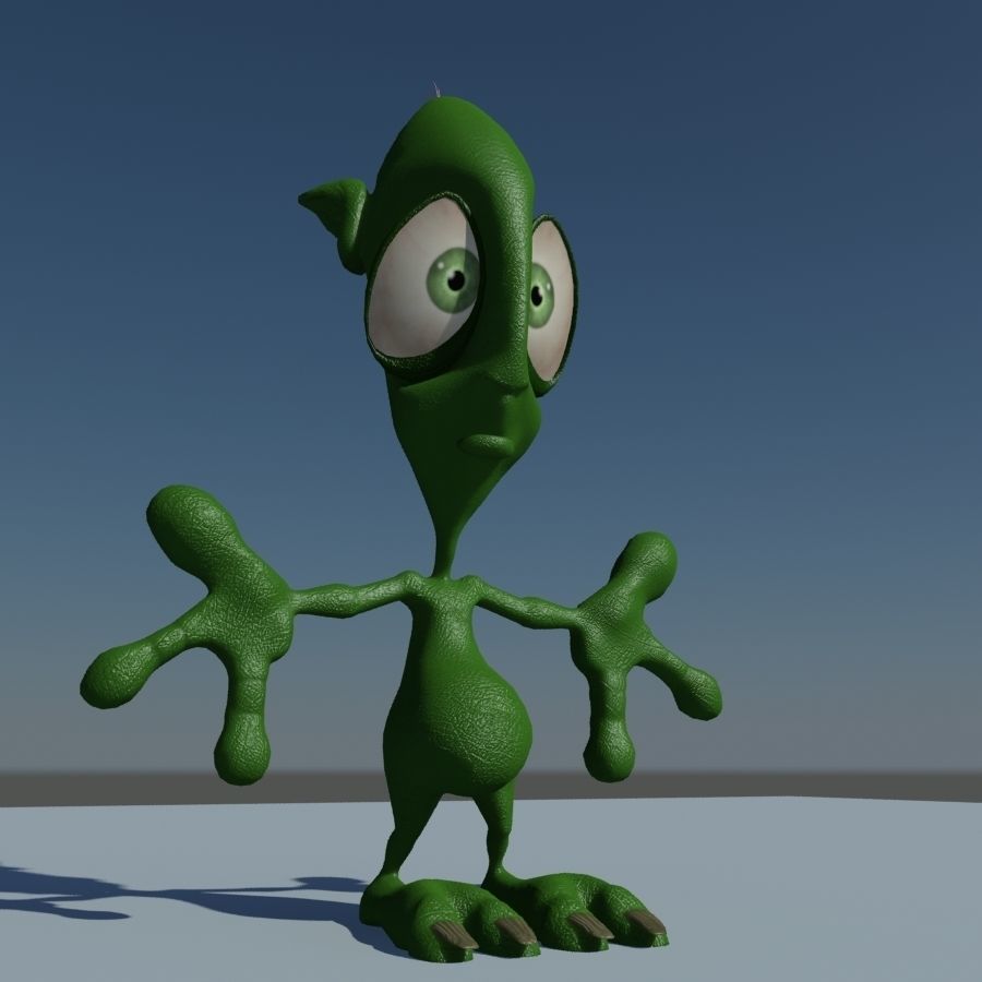3D model alien dance VR / AR / low-poly rigged | CGTrader