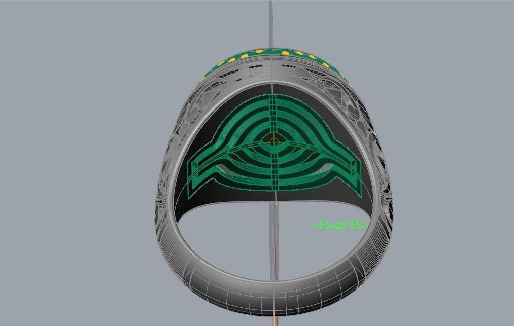 man ring 3D model 3D printable | CGTrader