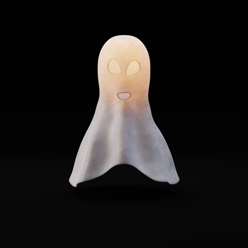 Ghost 3D model 3D printable | CGTrader