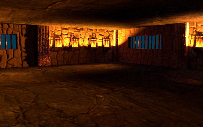 Jail interior 3D model | CGTrader