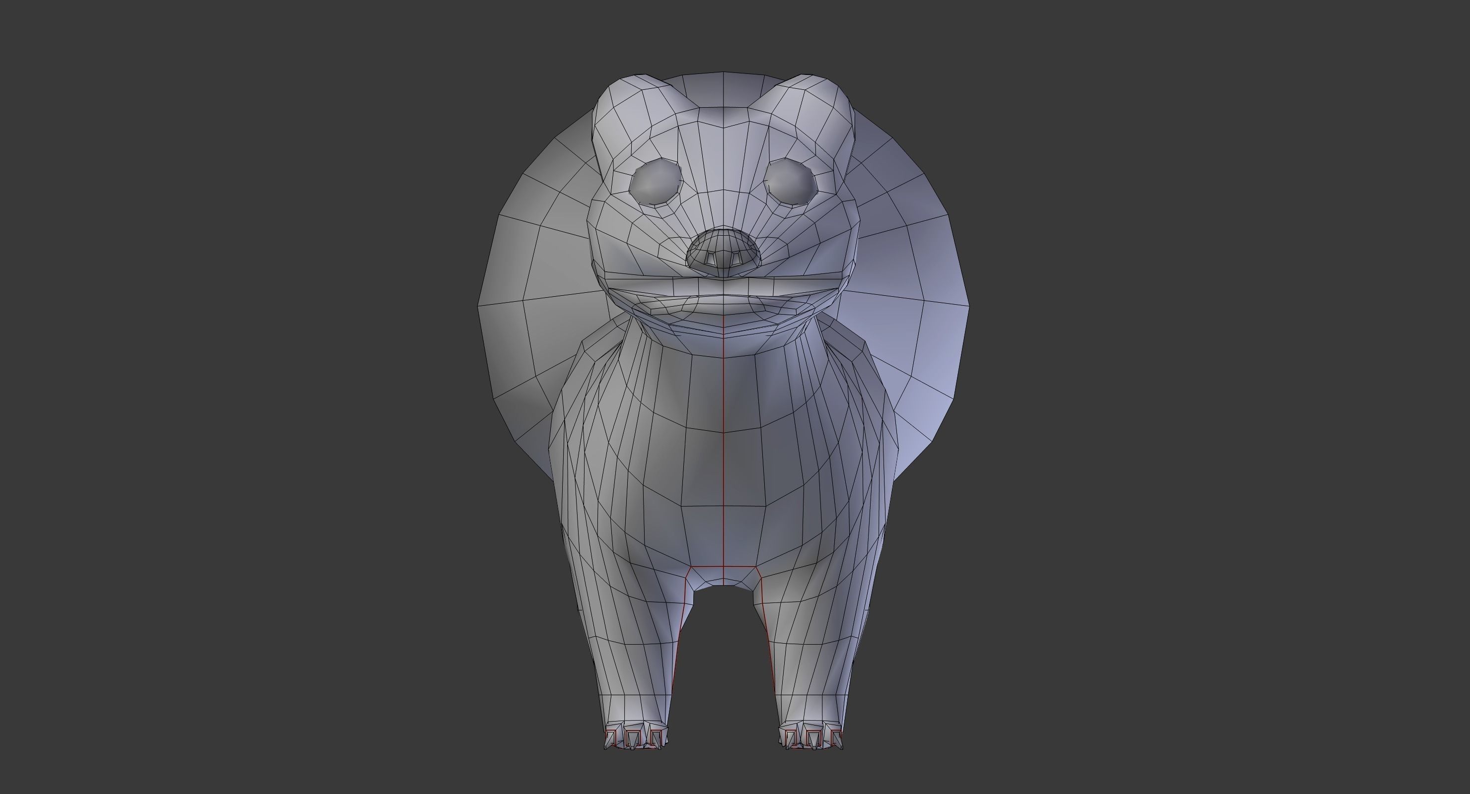 3D model Cartoon skunk VR / AR / low-poly | CGTrader