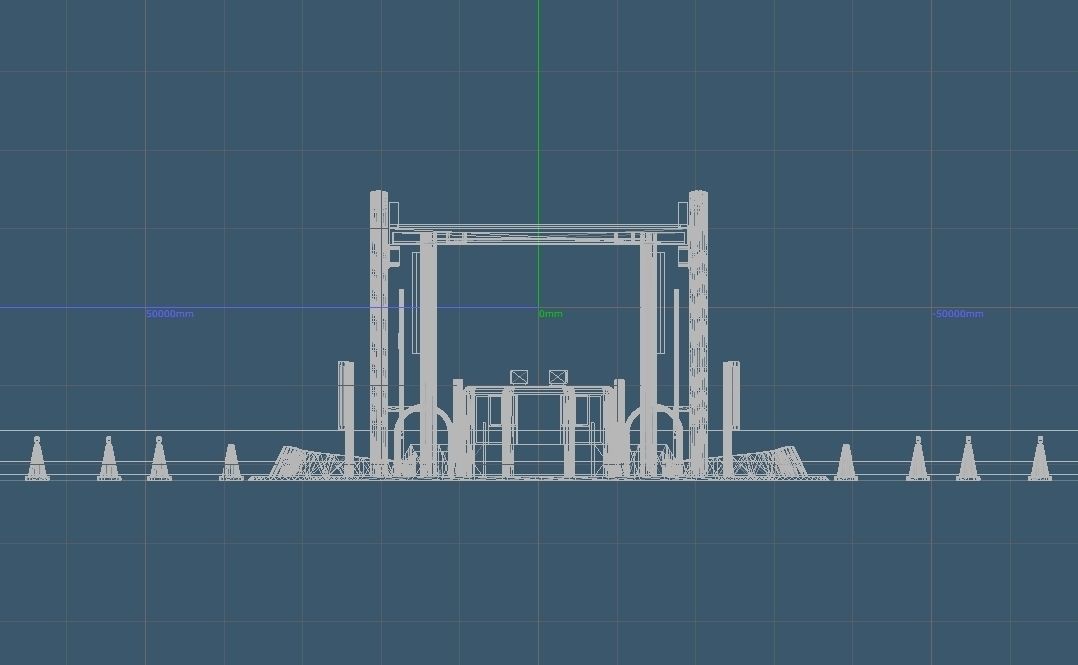 Highway Toll-Gate 3D model | CGTrader