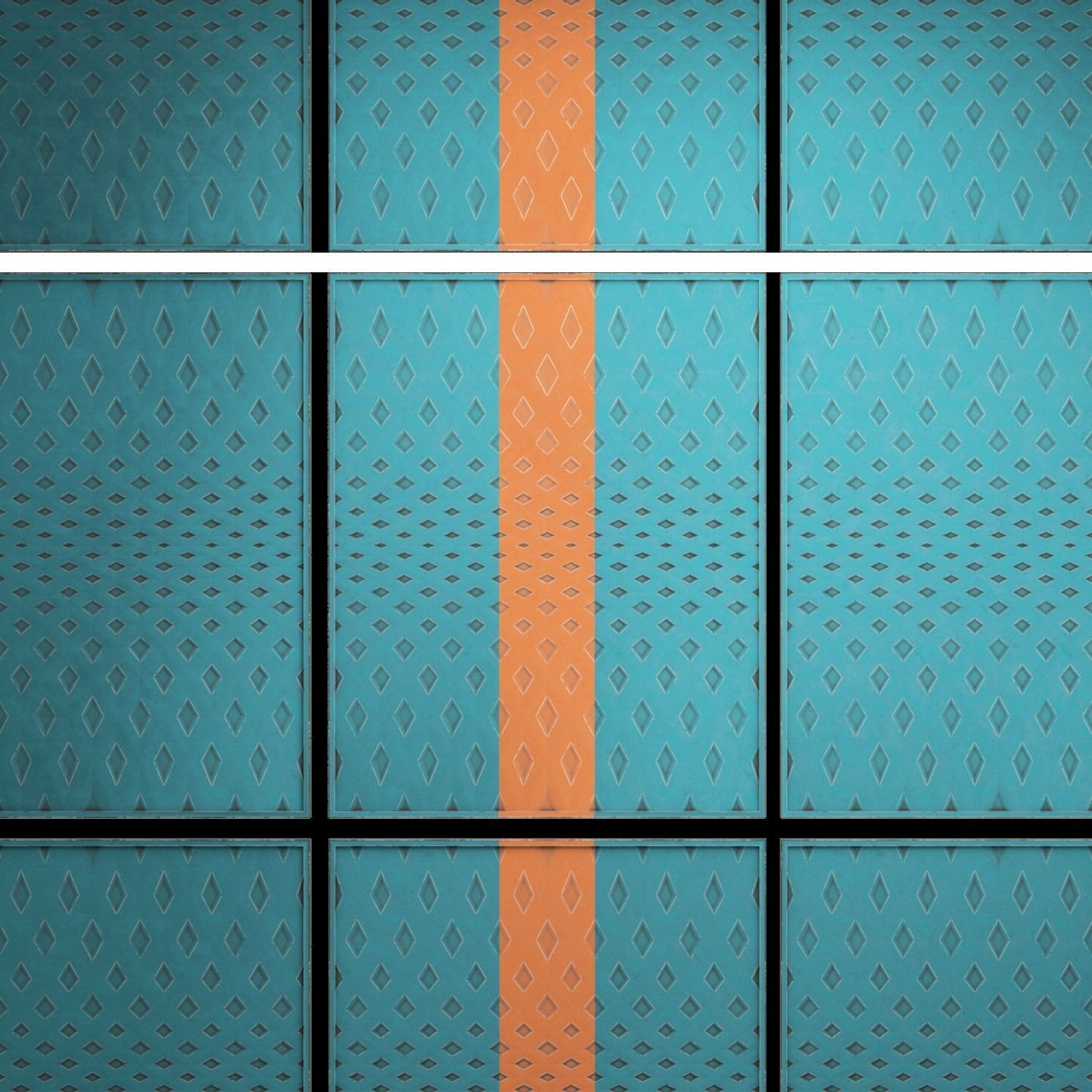 3D model Panel rhombus VR / AR / low-poly | CGTrader