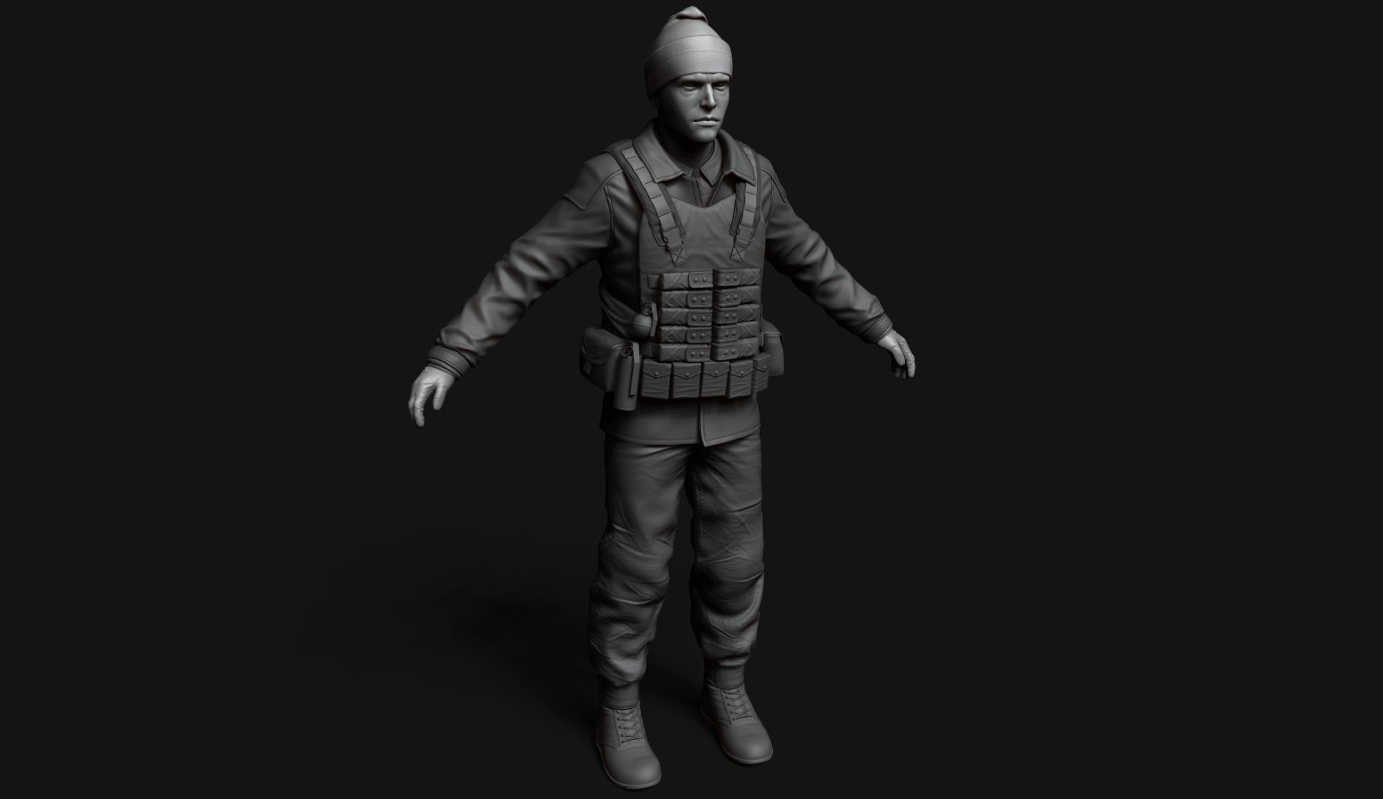 3D model Terrorist 3d model pack VR / AR / low-poly | CGTrader
