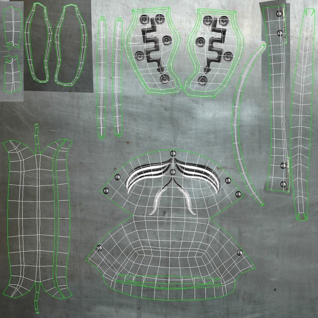 3D model Roman armor VR / AR / low-poly | CGTrader