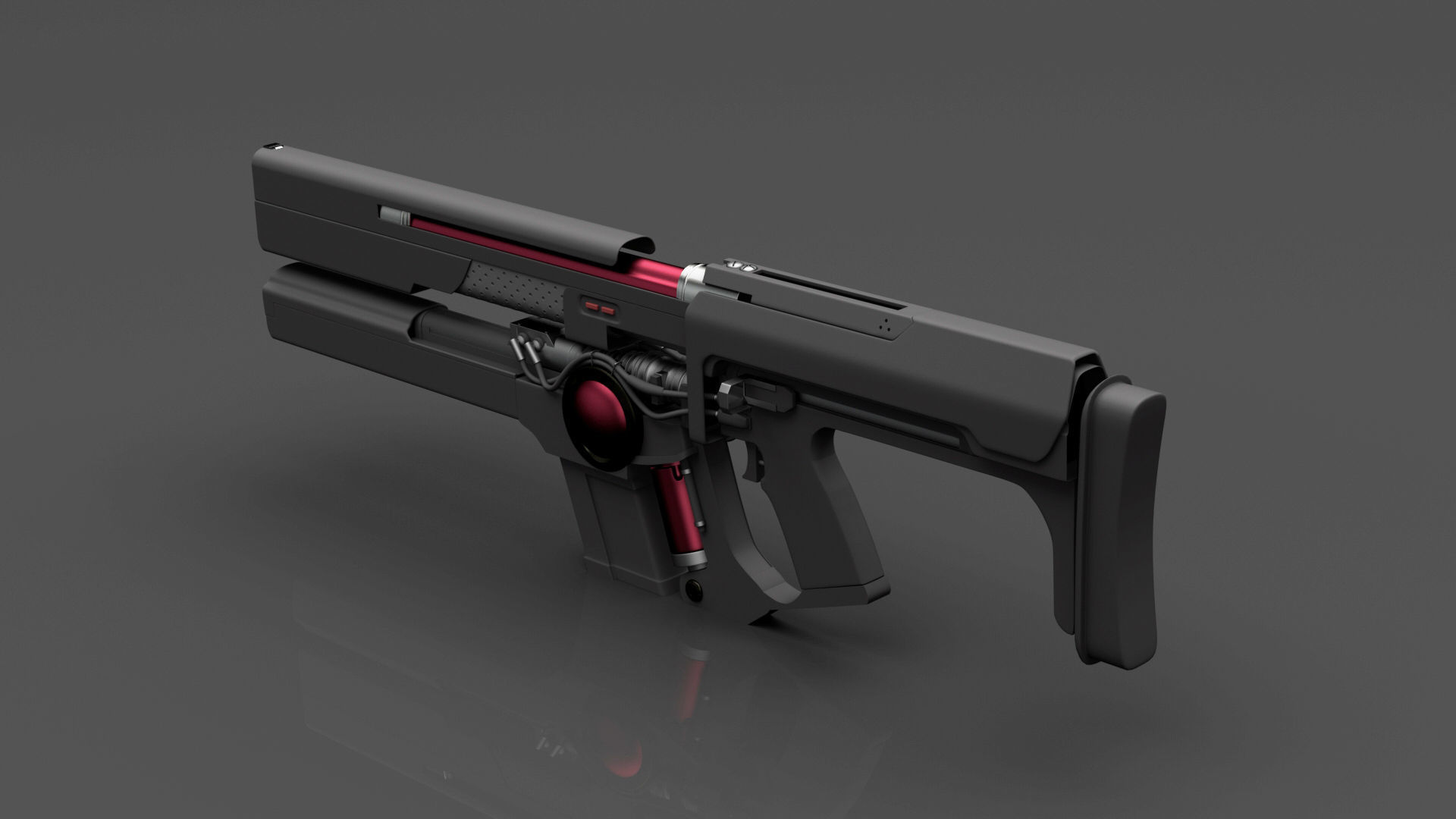 Omolon weapon 3D model | CGTrader