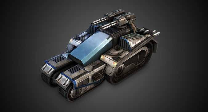 3D model Recon tank VR / AR / low-poly | CGTrader