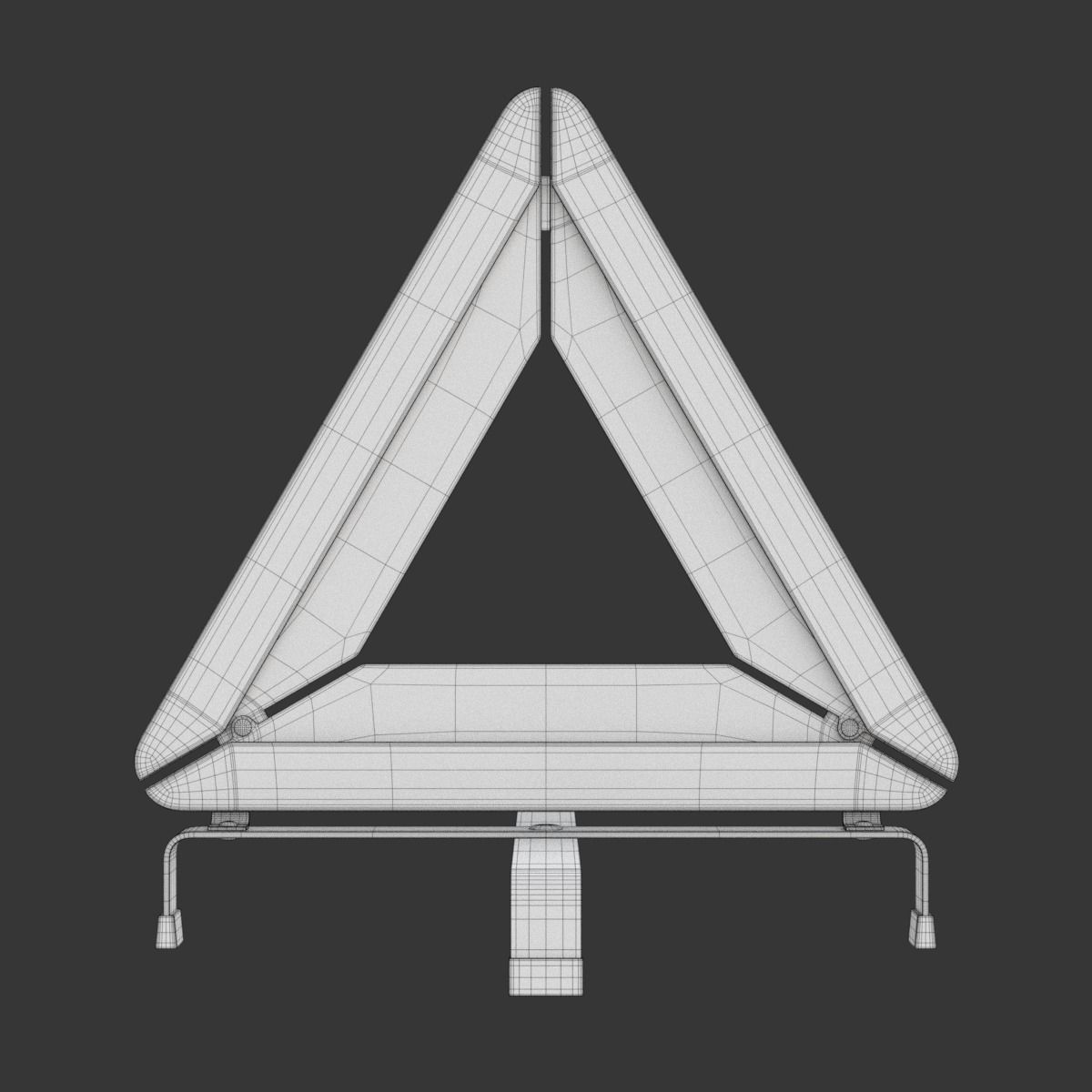 Warning Triangle 3D model | CGTrader