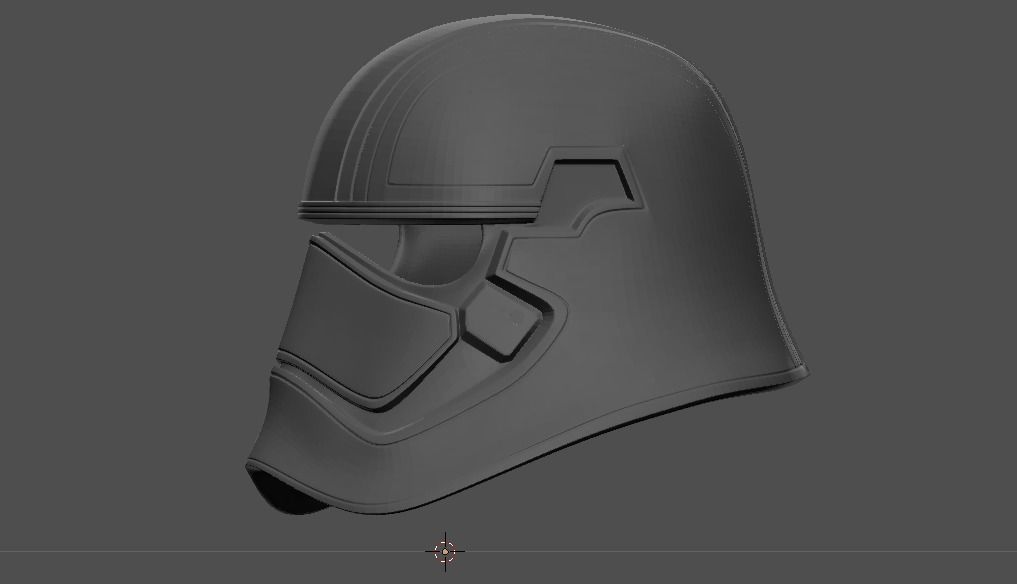 Captain Phasma Helmet Star Wars Episode 7 Cosplay 3D model 3D printable ...