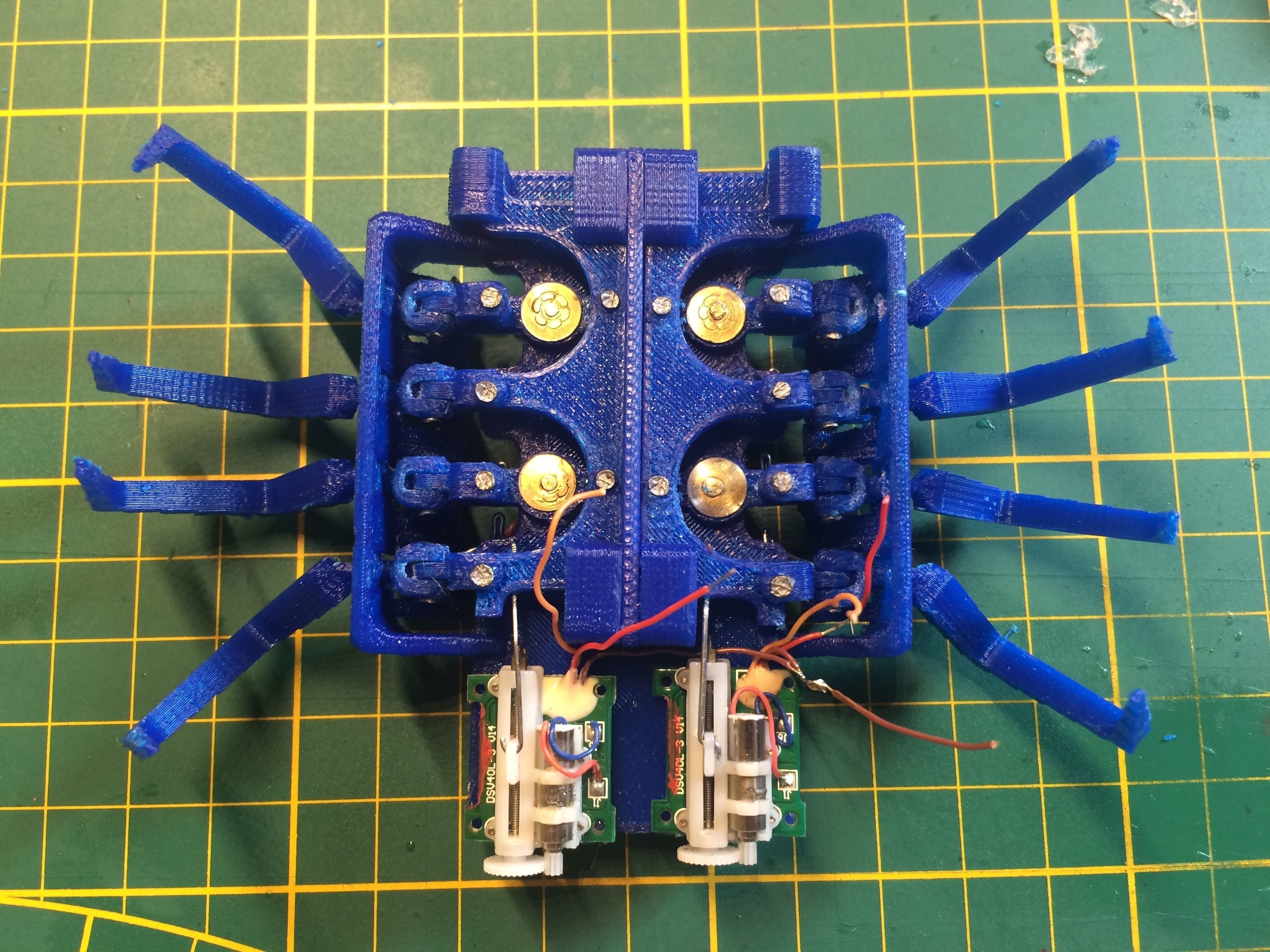 8 legged spider robot 3D model 3D printable | CGTrader