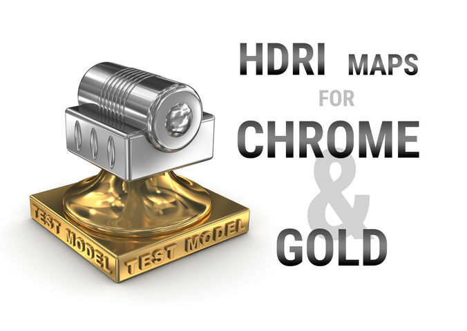 HDRI maps for chrome and gold metal surfaces Texture | CGTrader
