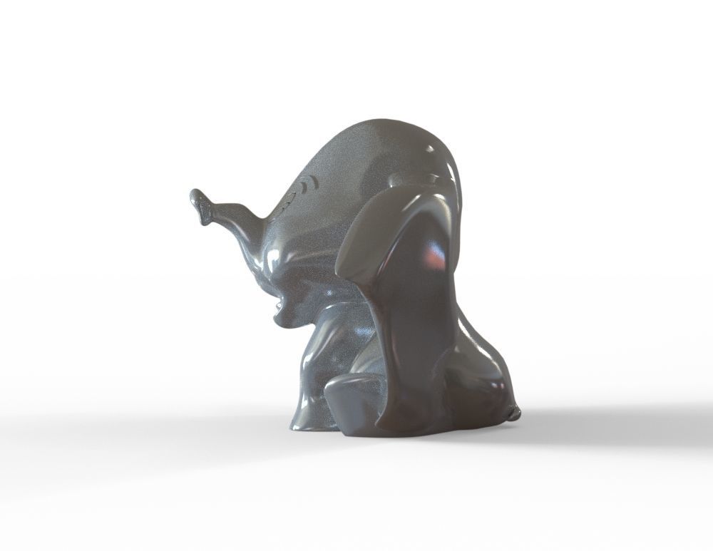 Dumbo sculpture 3D model 3D printable | CGTrader