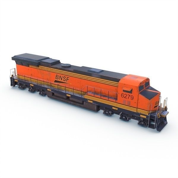 3D model Locomotive ES44 VR / AR / low-poly | CGTrader