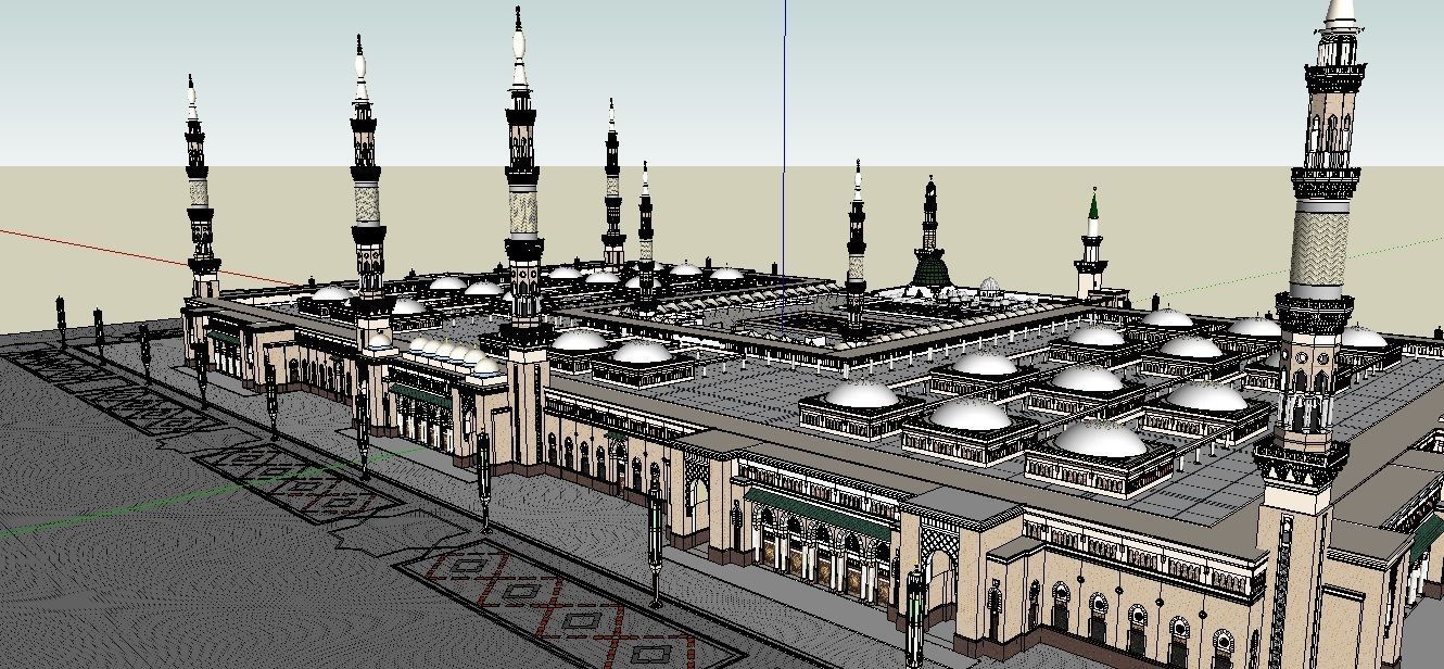 The Prophets Mosque 3D model | CGTrader