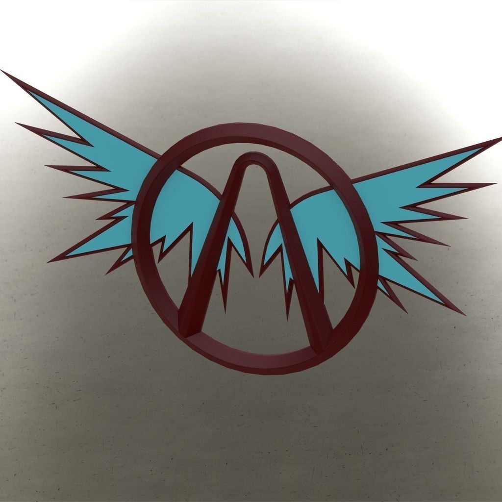 Assortment of Borderlands logos free 3D model 3D printable | CGTrader