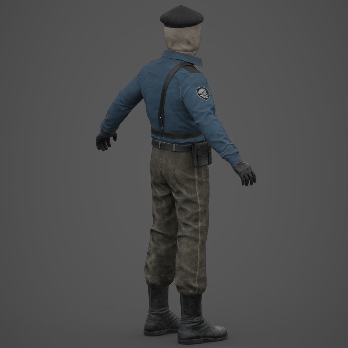 3D model Terrorist separatist 3d model pack VR / AR / low-poly animated ...