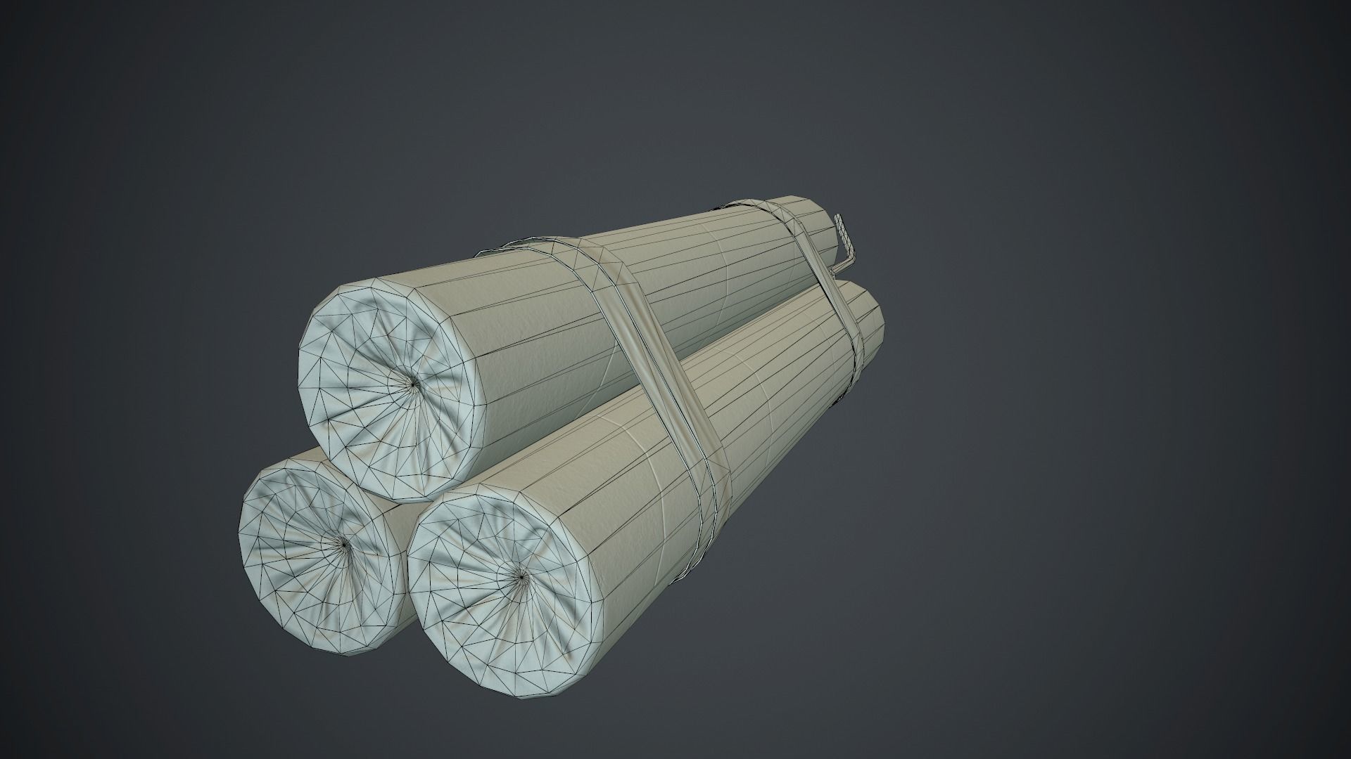 3D model 3 Dynamite Pack PBR Game Ready VR / AR / low-poly | CGTrader