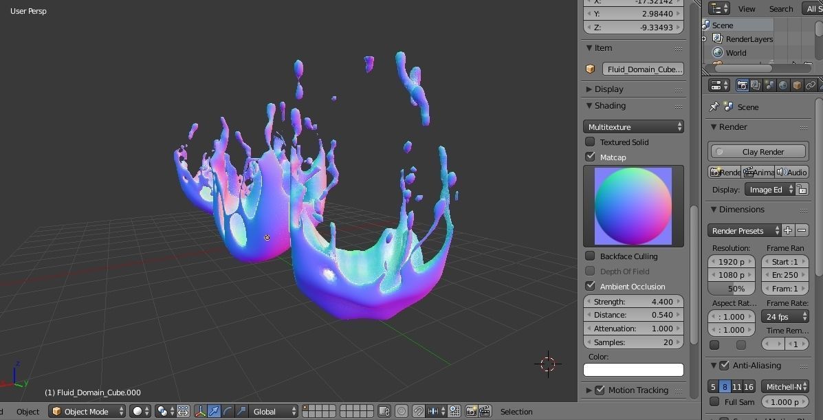 Splatters 3D model | CGTrader