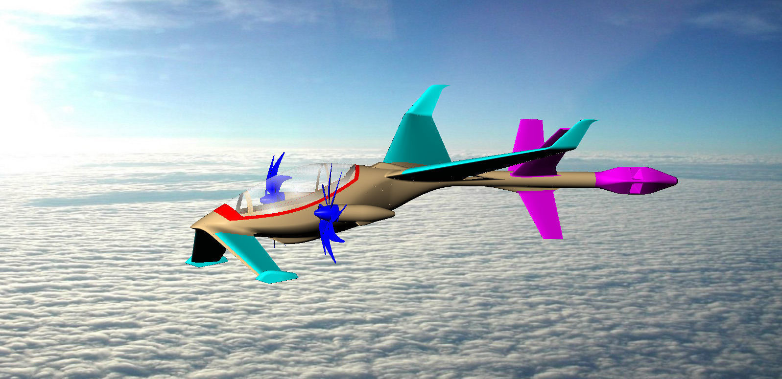 vtol concept free 3D model | CGTrader