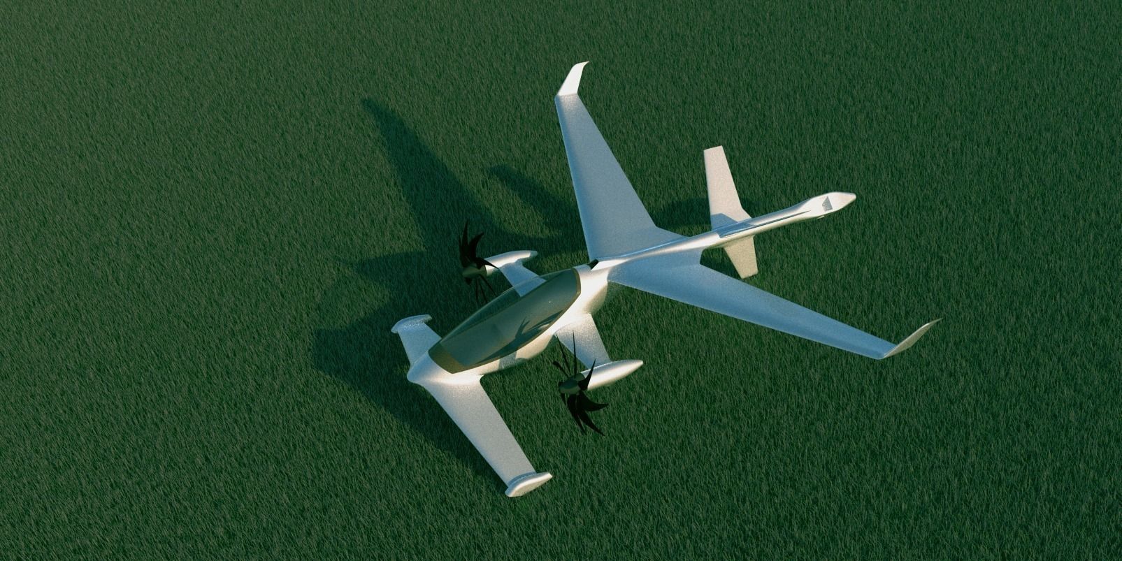 vtol concept free 3D model | CGTrader